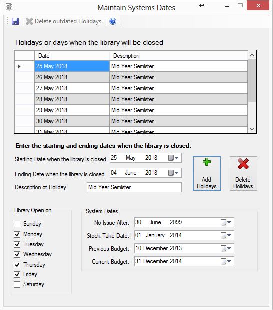 - Papyrus Library Administration System